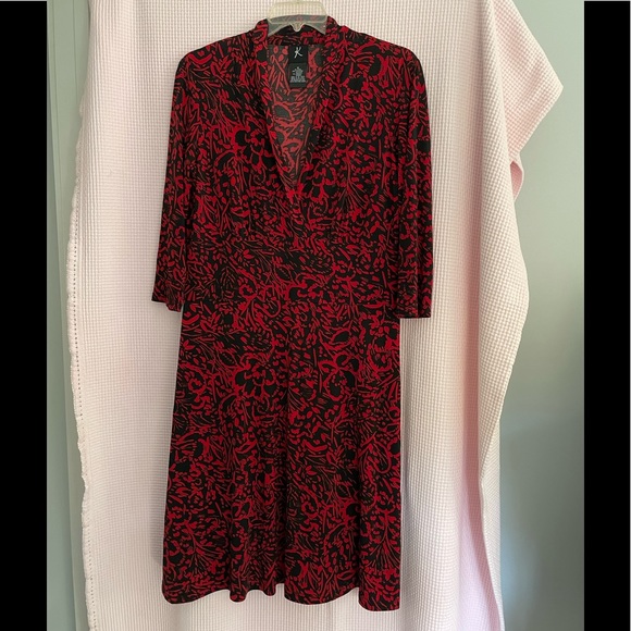 Dresses | K Red And Black Dress Size 18 | Poshmark